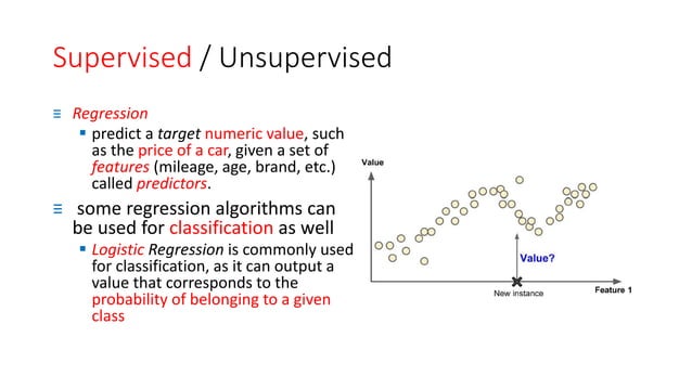 Lecture 02 Ml Supervised And Unsupervised Ppt