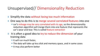 Lecture 02 ml supervised and unsupervised | PPT