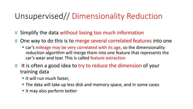Lecture 02 ml supervised and unsupervised | PPT