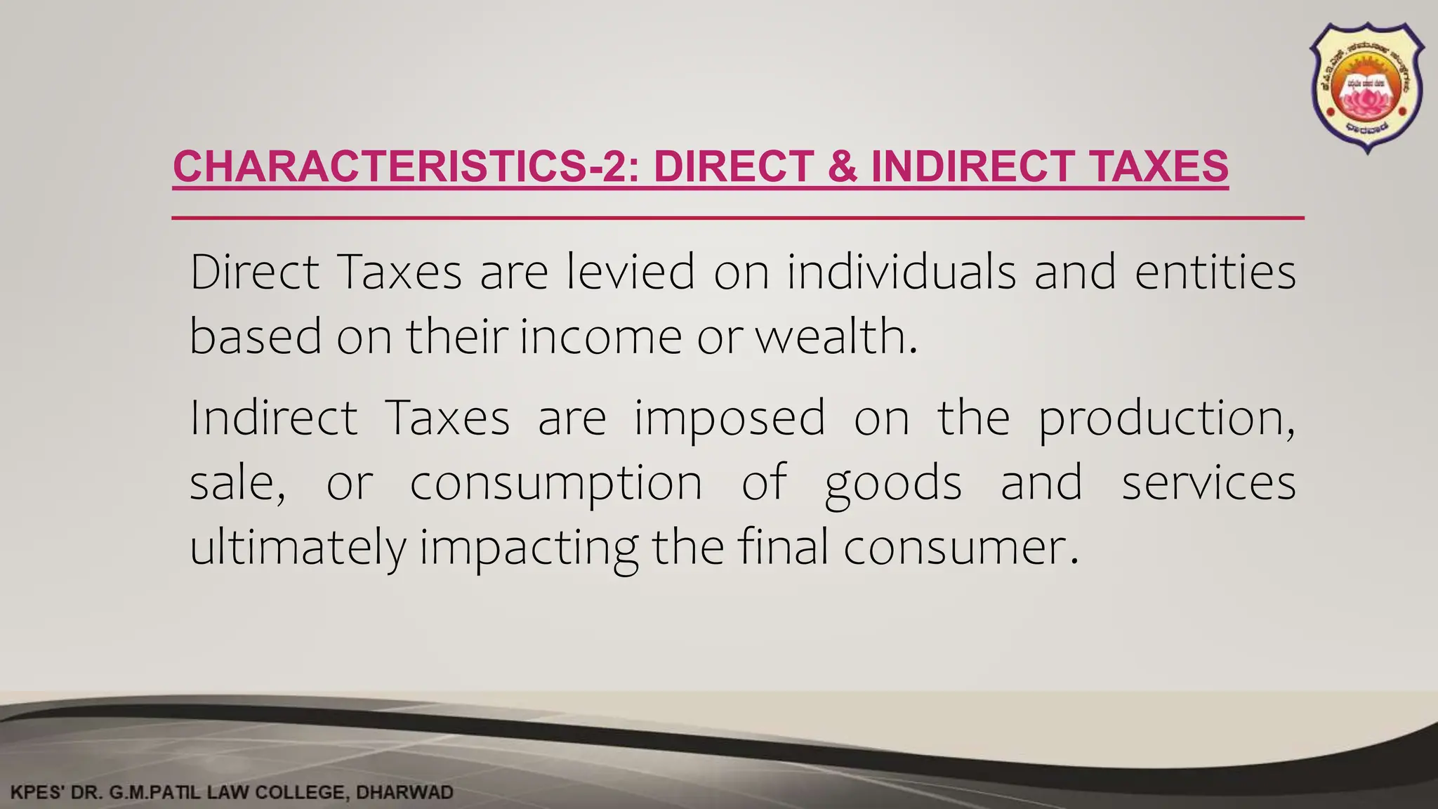 Lecture_02_Nature and Characteristics of Tax.pptx