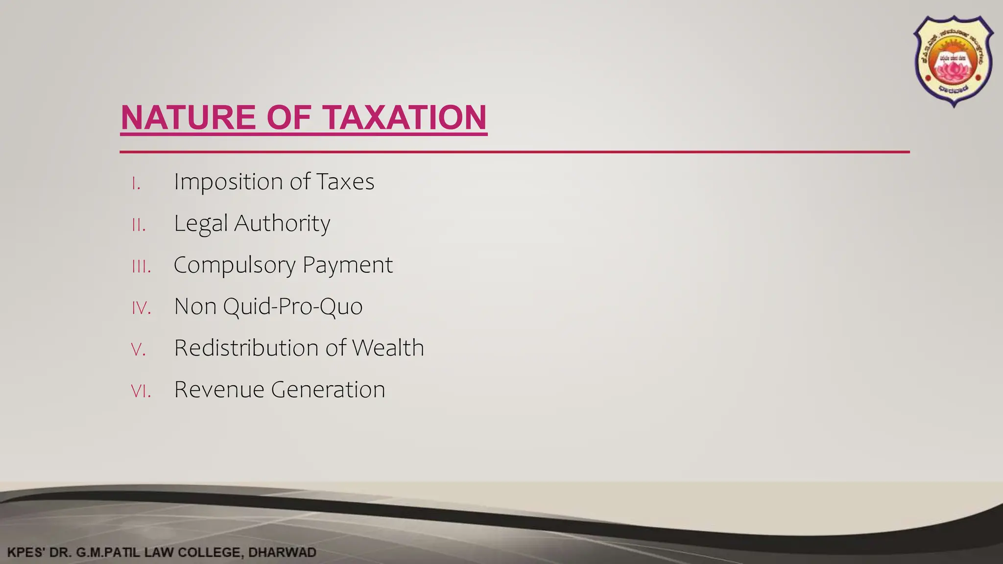 Lecture_02_Nature and Characteristics of Tax.pptx