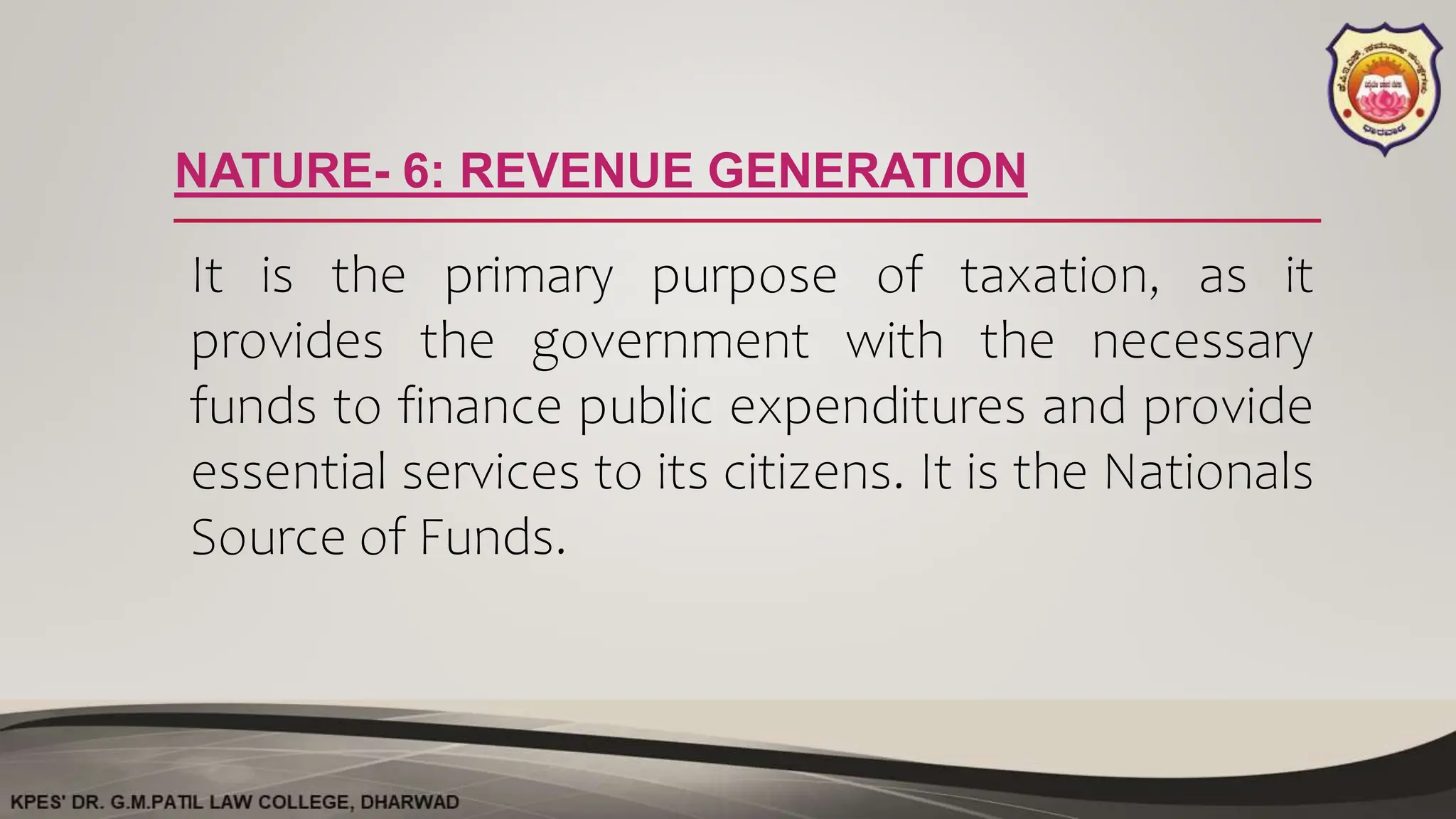 Lecture_02_Nature and Characteristics of Tax.pptx