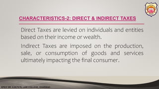 Lecture_02_Nature and Characteristics of Tax.pptx