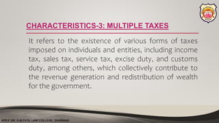 Lecture_02_Nature and Characteristics of Tax.pptx