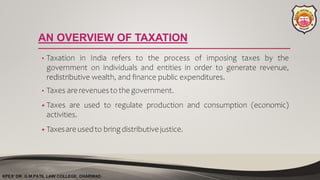 Lecture_02_Nature and Characteristics of Tax.pptx