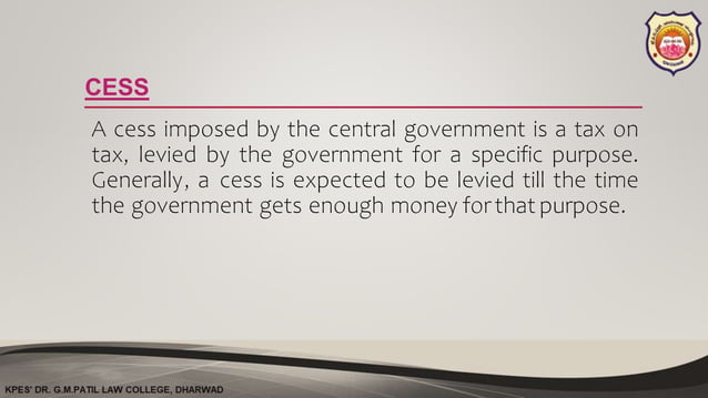 Lecture_02_Nature and Characteristics of Tax.pptx | Government Support ...