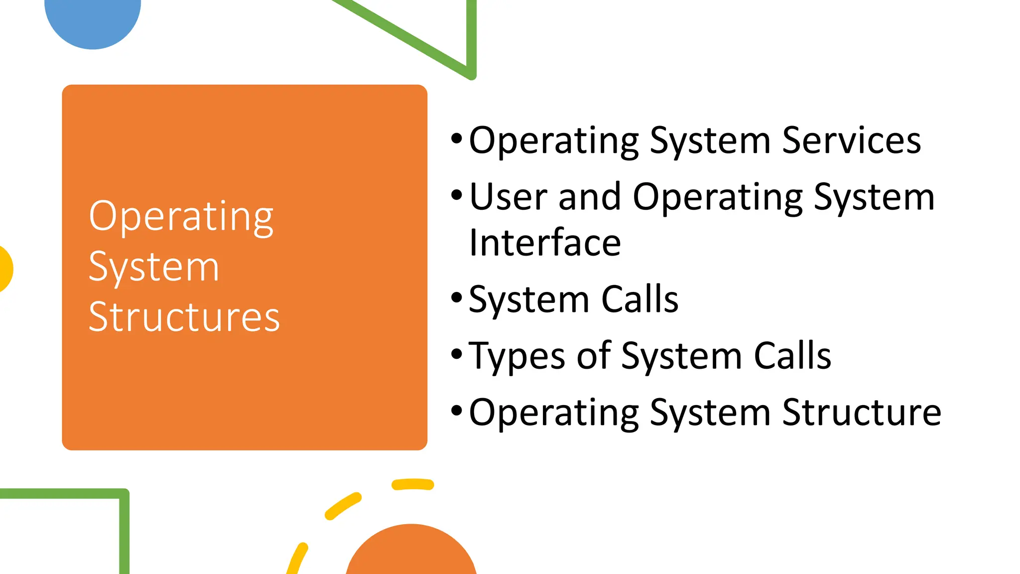 Lecture 02 Os Structures[1] Pdfoperating System Ppt