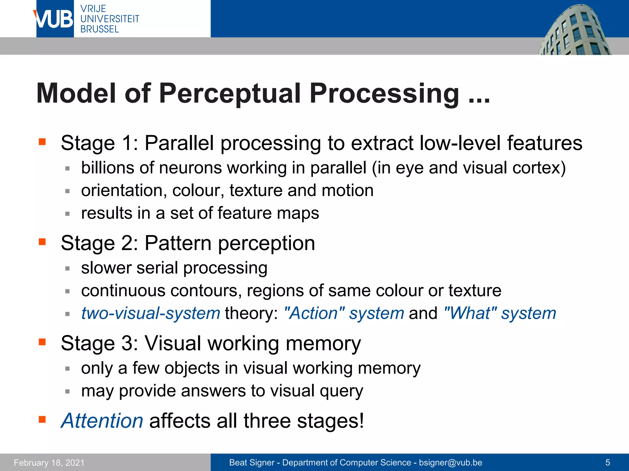 Human Perception and Colour Theory - Lecture 2 - Information Visualisation (4019538FNR) | PDF