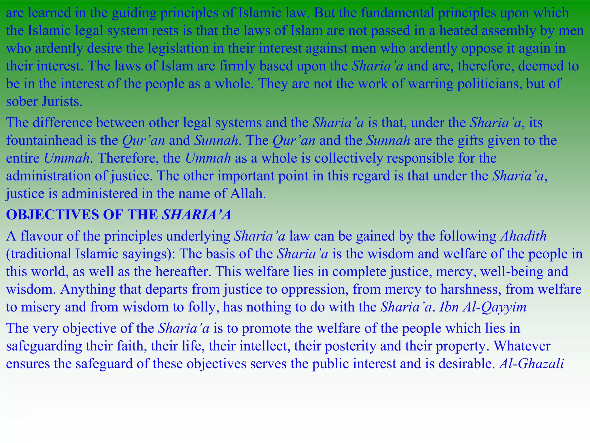 Lecture 02 Sharia'a Laws.ppt