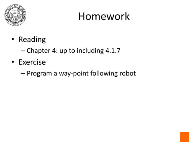 Lecture 03 - Kinematics and Control | PPTX