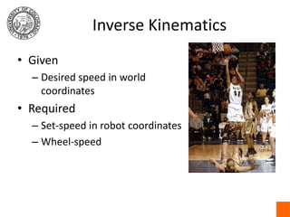 Lecture 03 - Kinematics and Control | PPTX
