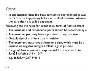 Introduction to Computer and Programming - Lecture 03 | PPT