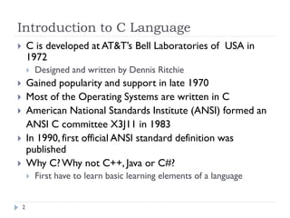 Introduction to Computer and Programming - Lecture 03 | PPT
