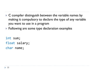 Introduction to Computer and Programming - Lecture 03 | PPT