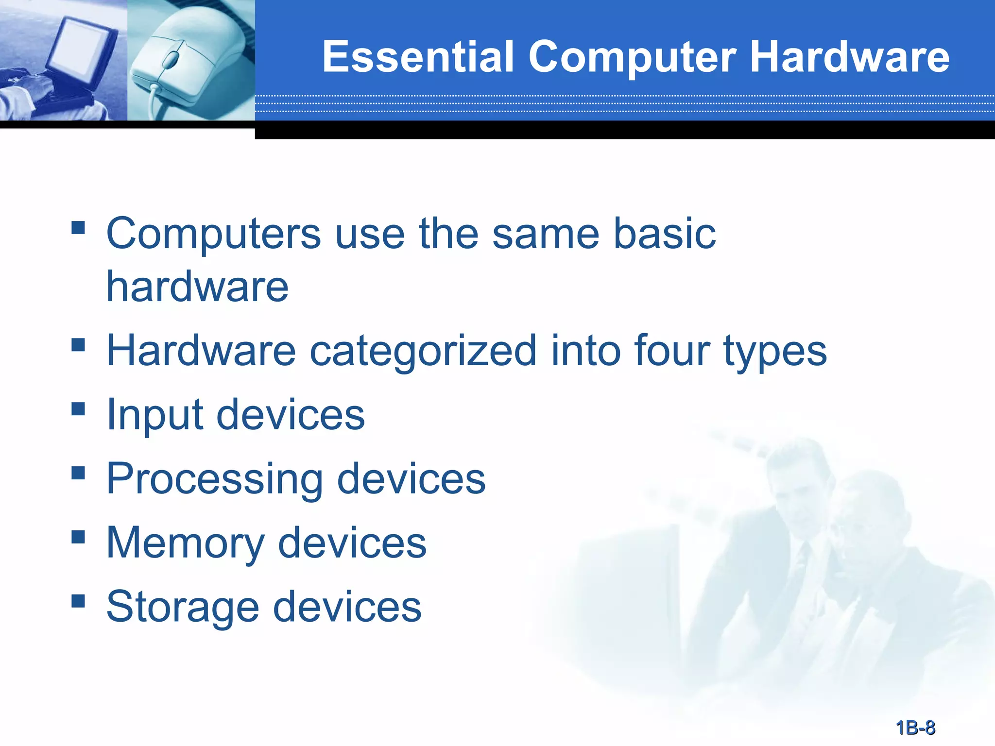 Parts of the Computer System | PPT