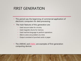 Generations of computer | PPTX