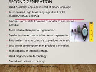 Generations of computer | PPTX