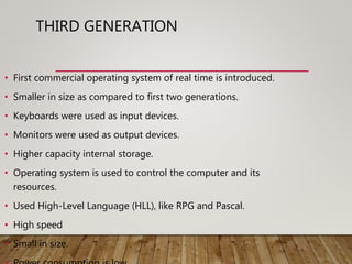 Generations of computer | PPTX