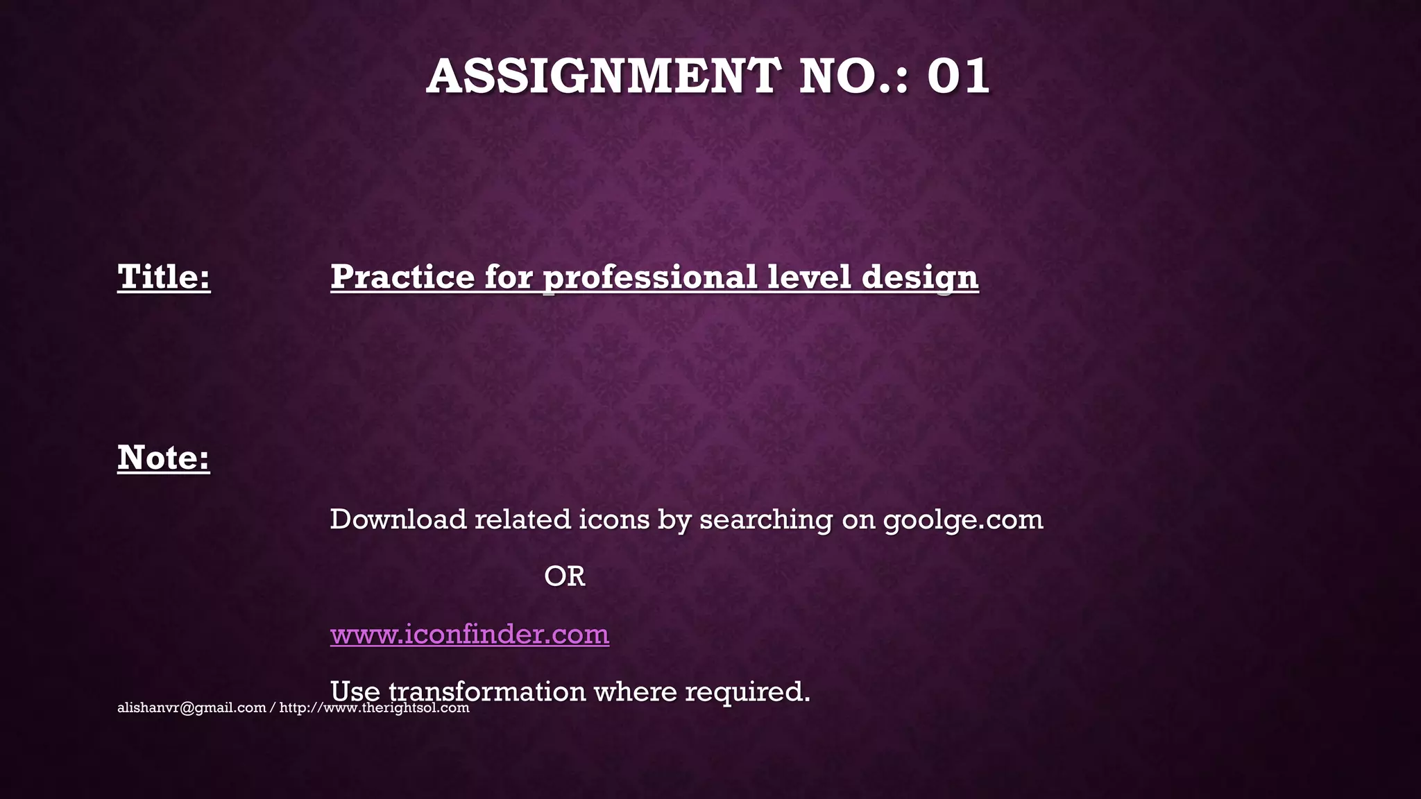 Advance Web Designing - Lecture 03 / 30 | PPT Advance Web Designing - Lecture 03 / 30 | PPT
