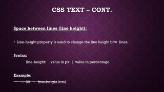 Advance Web Designing - Lecture 03 / 30 | PDF