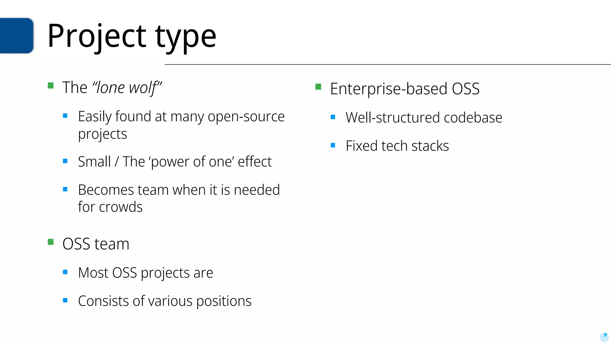 OSS SW Basics Lecture 03: Fundamental parts of open-source projects | PPT