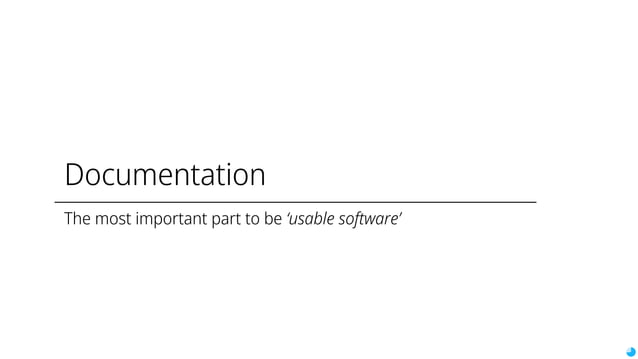 OSS SW Basics Lecture 03: Fundamental parts of open-source projects | PPT