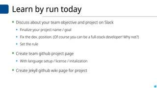 OSS SW Basics Lecture 03: Fundamental parts of open-source projects | PPT