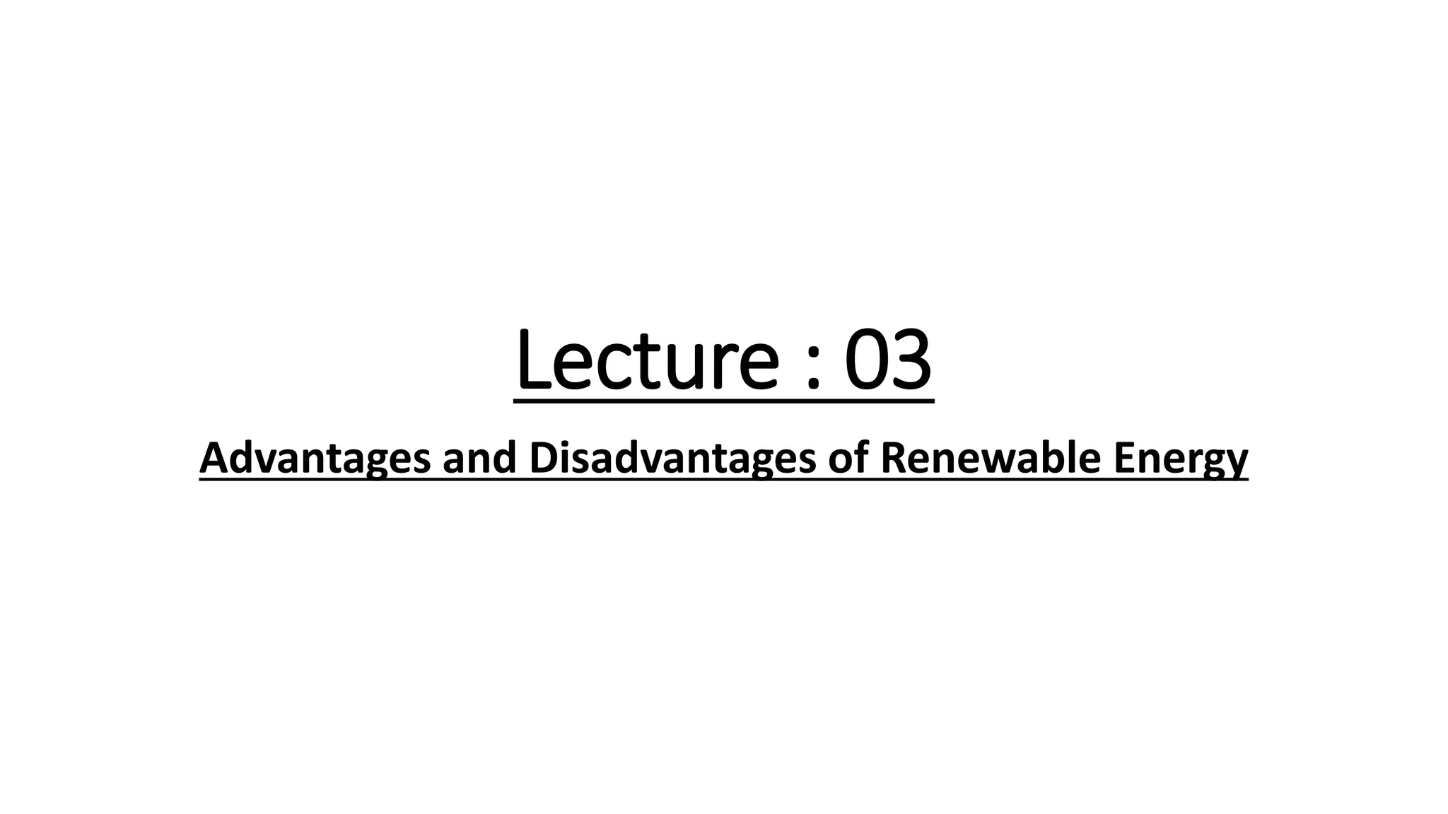 renewable energy_Lecture03 | PPTX