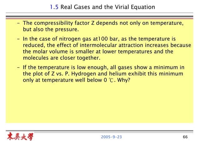 Real Gases and the Virial Equation | PDF