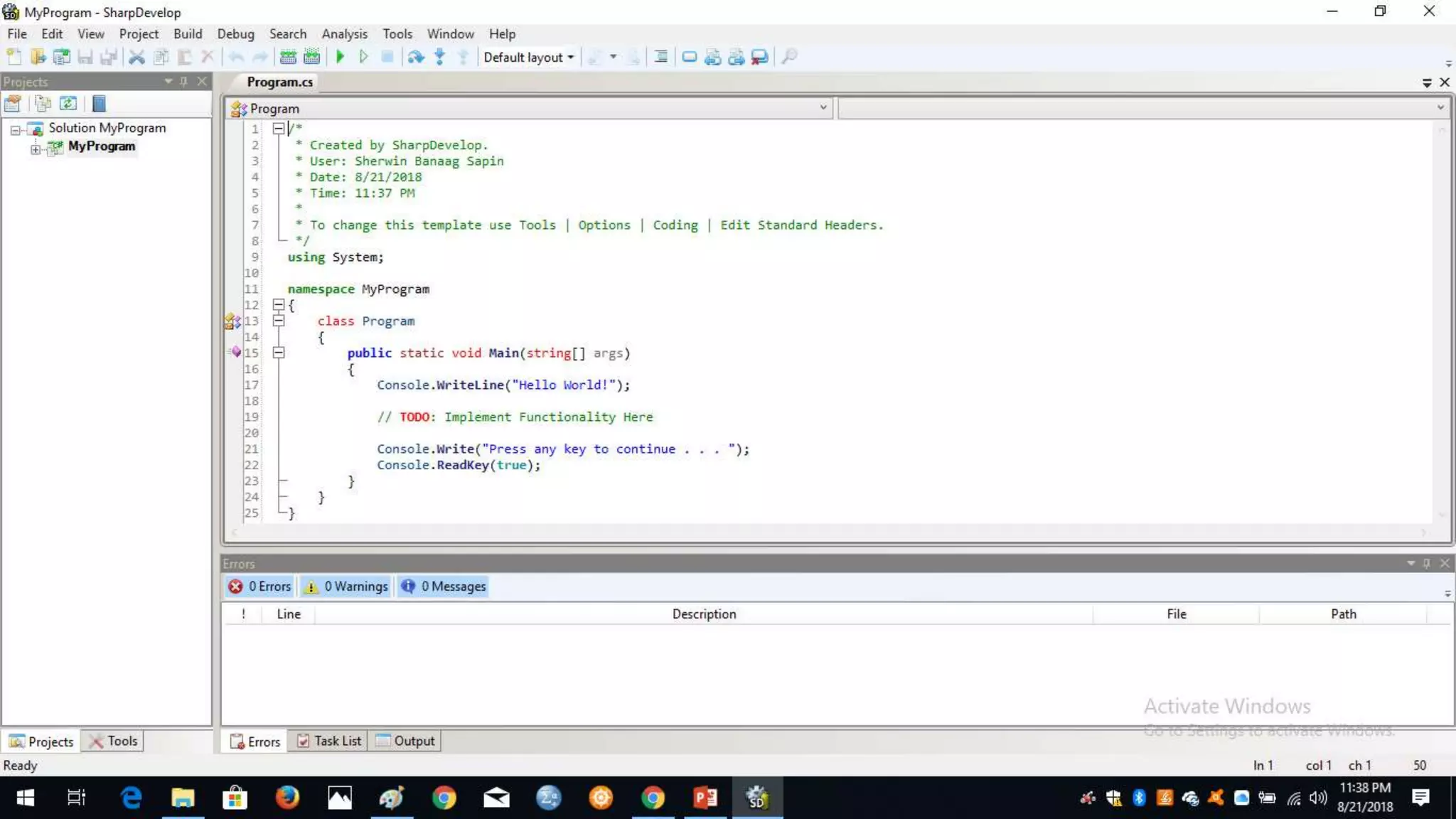 Introduction to C# Programming | PPTX