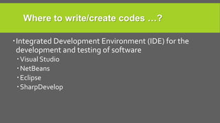 Introduction to C# Programming | PPTX
