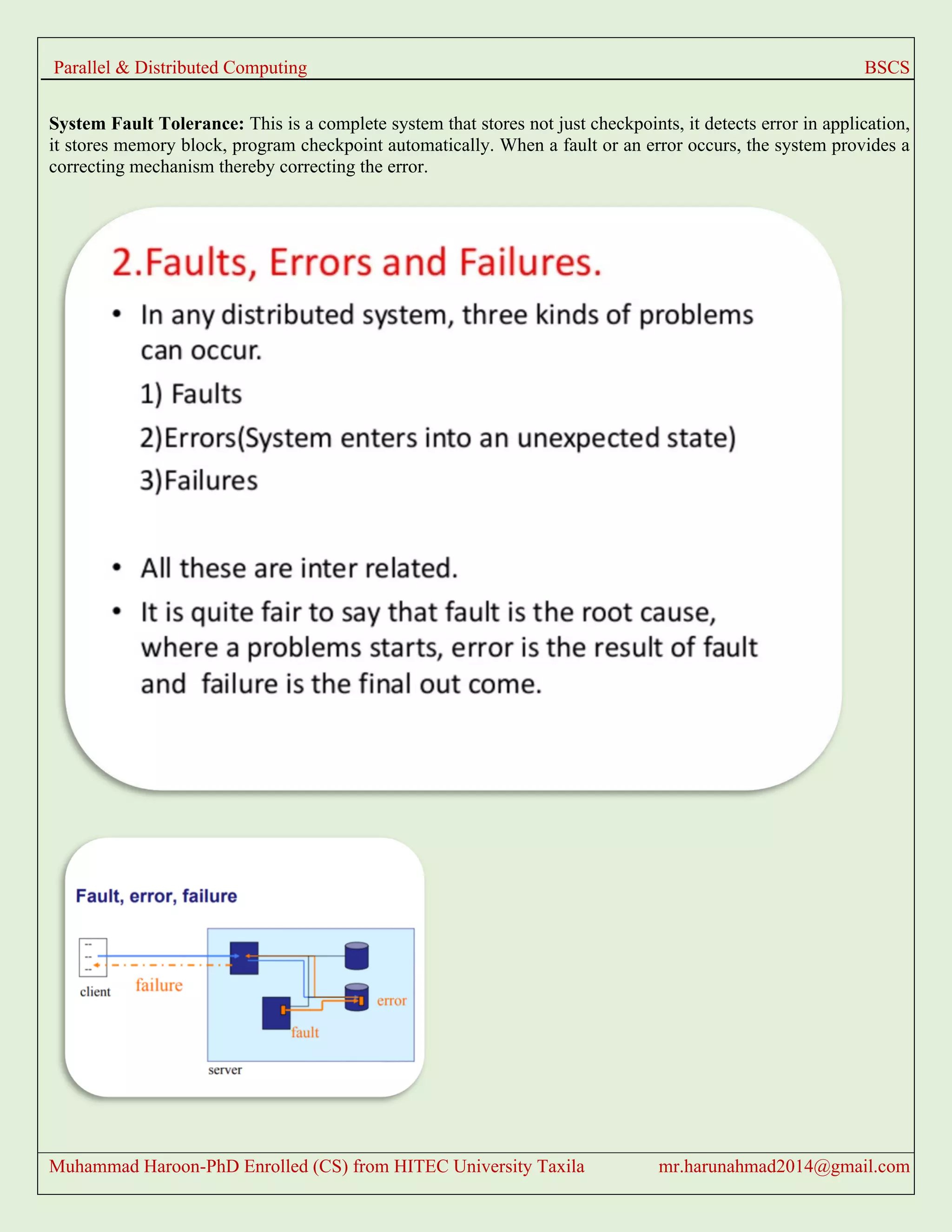 Lecture 03 - Synchronous and Asynchronous Communication - Concurrency - Fault Tolerance | PDF