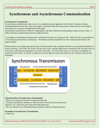 Lecture 03 - Synchronous and Asynchronous Communication - Concurrency ...