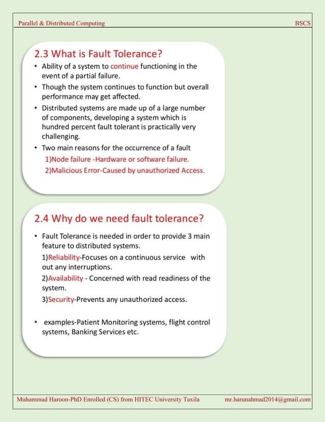 Lecture 03 - Synchronous and Asynchronous Communication - Concurrency - Fault Tolerance | PDF