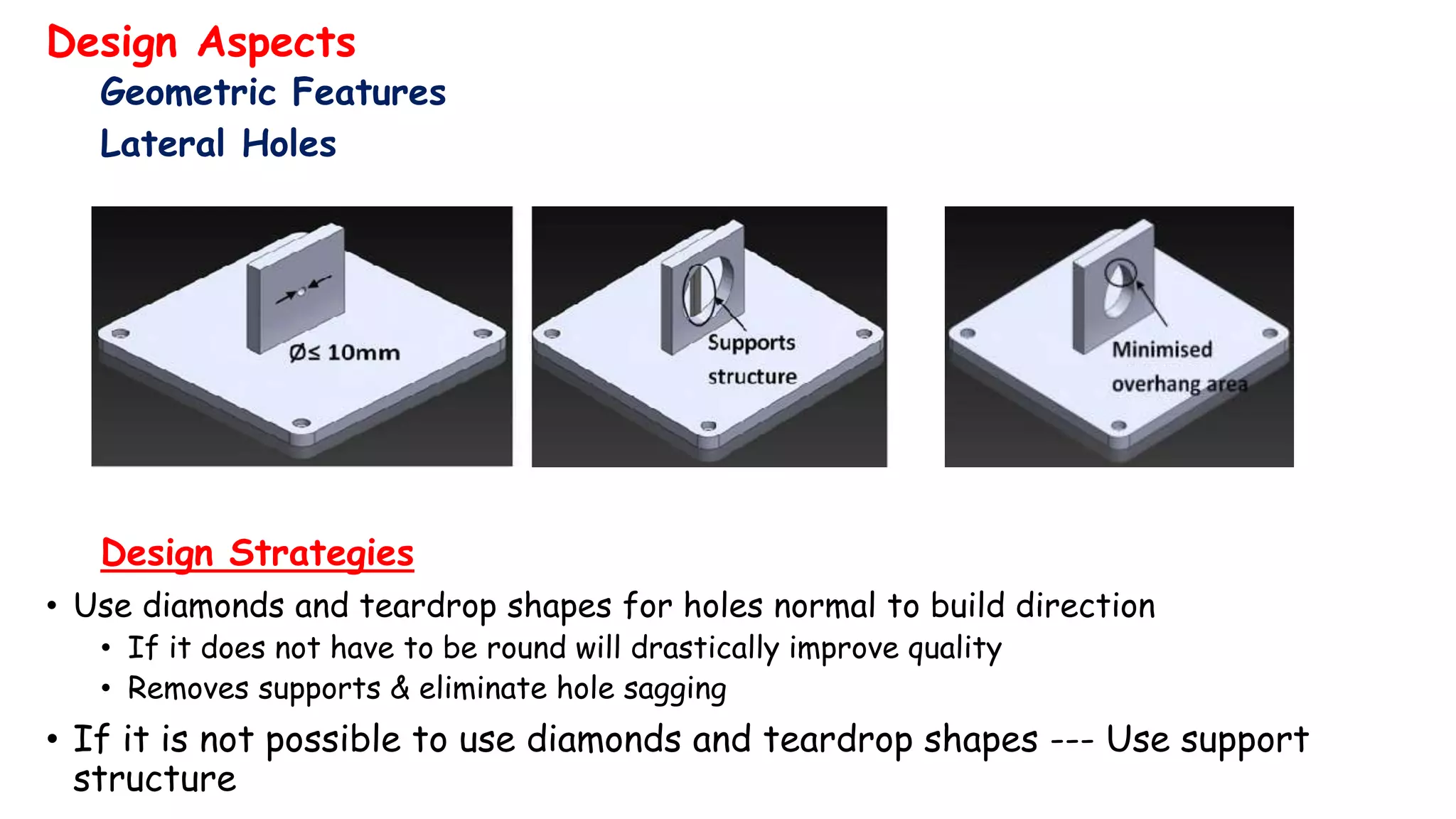 Lecture # 03 Design for Additive Manufacturing | PPTX