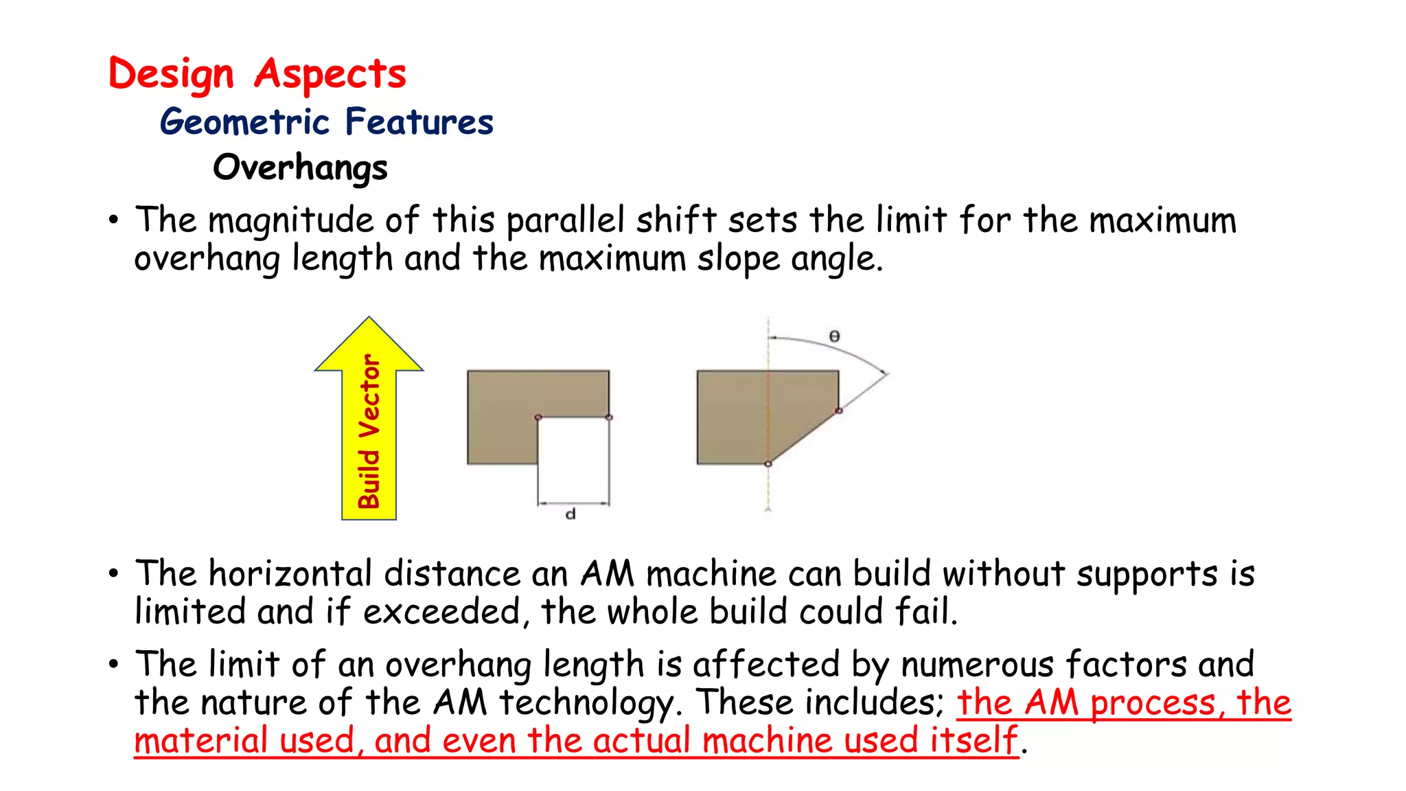 Lecture # 03 Design for Additive Manufacturing | PPTX