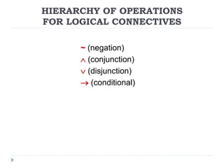 Laws of Logic in Discrete Structures and their applications | PPTX