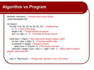 Design and analysis of algorithm lecture 3 .ppt