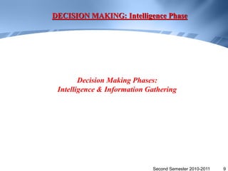 Lecture 03 decision making | PDF