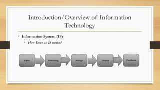 Lecture 03 Information System and its types | PDF