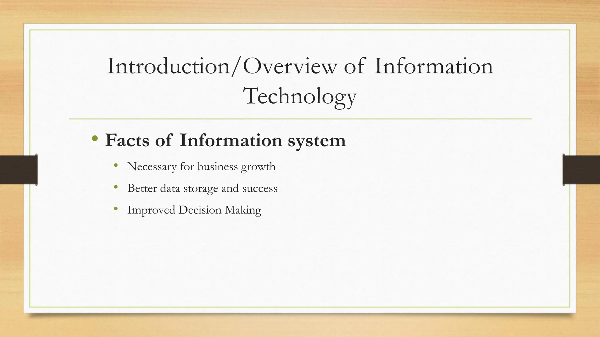 Lecture 03 IS (Information System) And IS Types | PDF