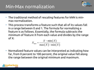 Lecture03 - K-Nearest-Neighbor Machine learning | PPT