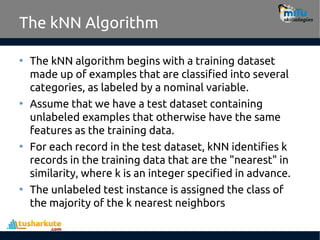 Lecture03 - K-Nearest-Neighbor Machine learning | PPT