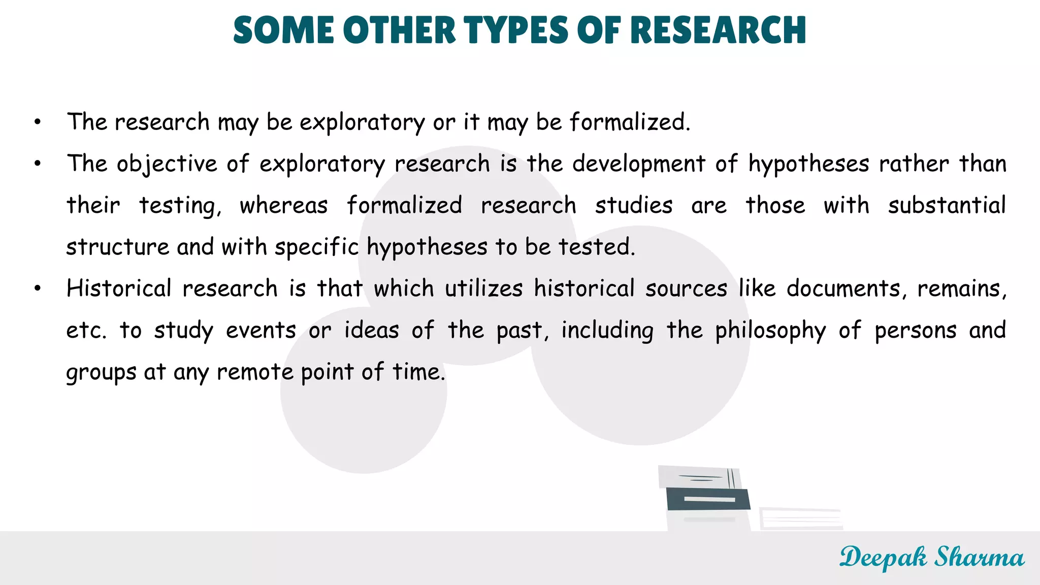 Lecture 03 motivation in research and type of research | PPTX