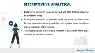 Lecture 03 motivation in research and type of research | PPTX