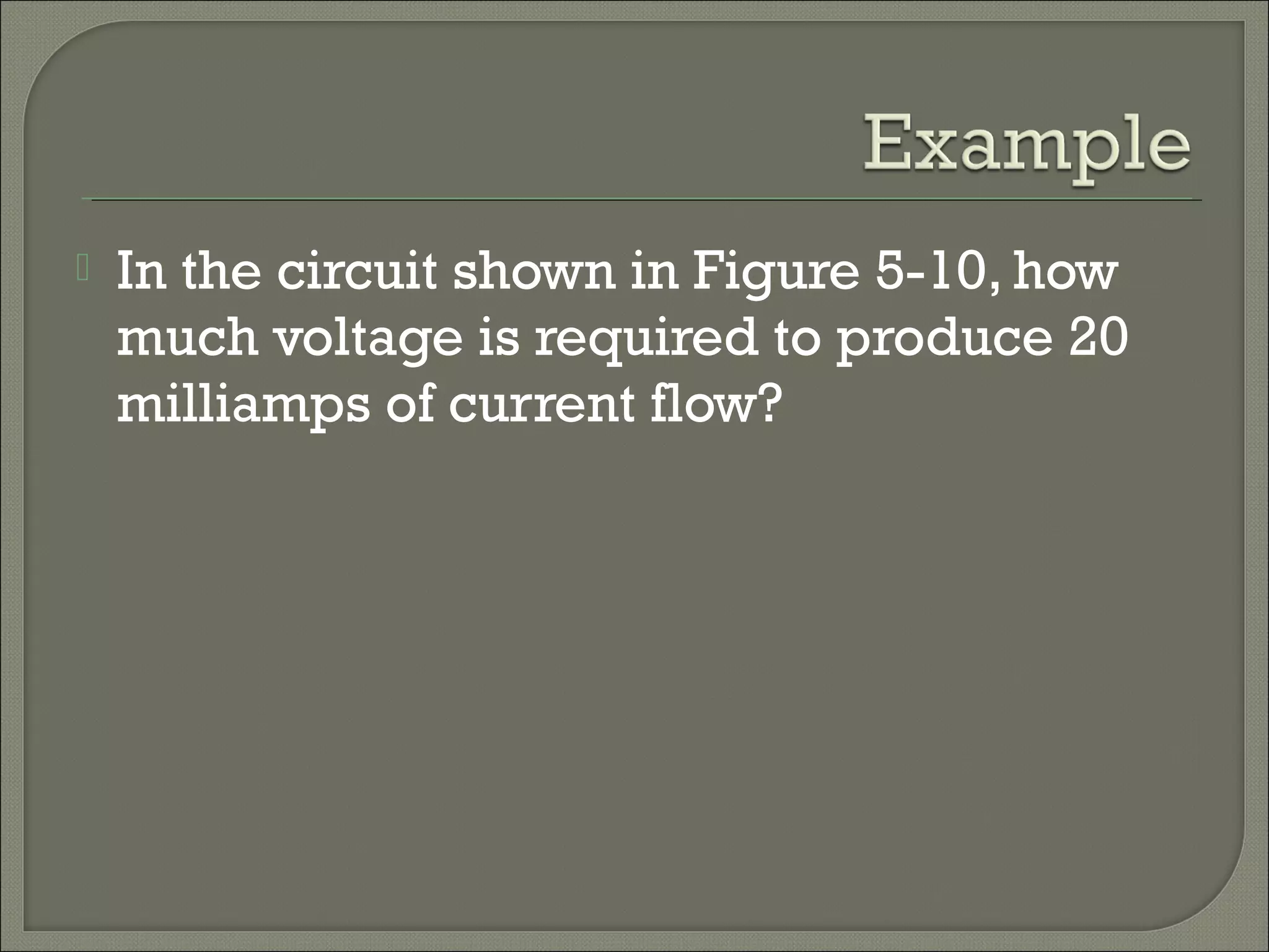 ohm's law and circuits | PPT