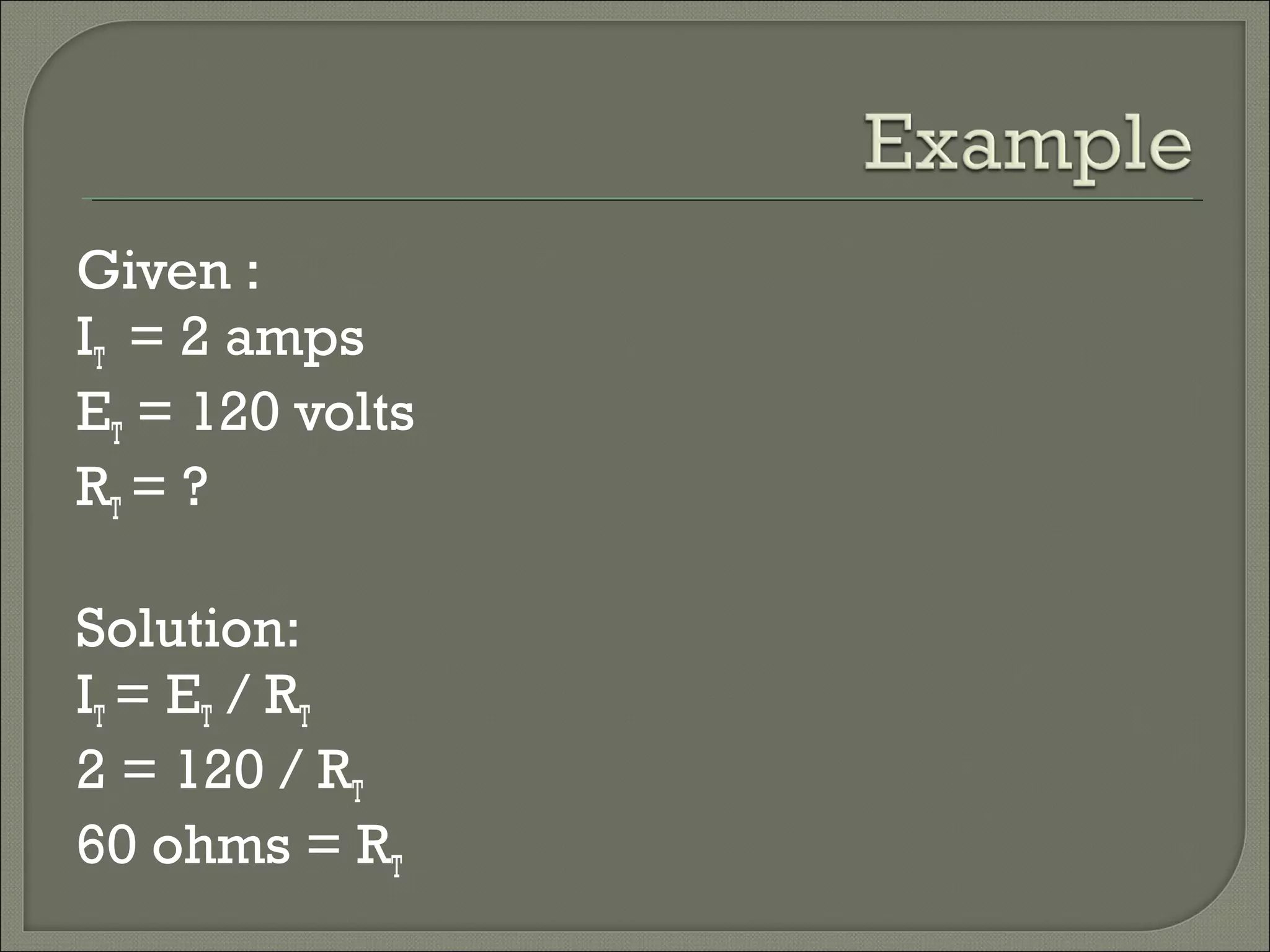 ohm's law and circuits | PPT | Physics | Science