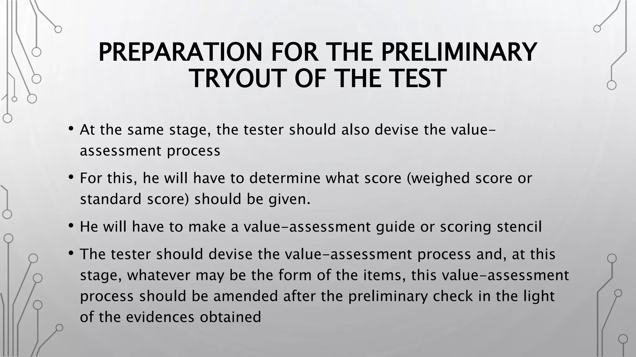 Test construction | PPT