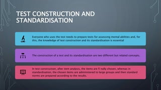 Test construction | PPT