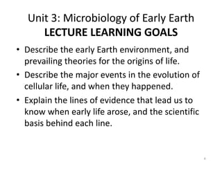 Lecture 03 (2 09-2021) early earth | PPT